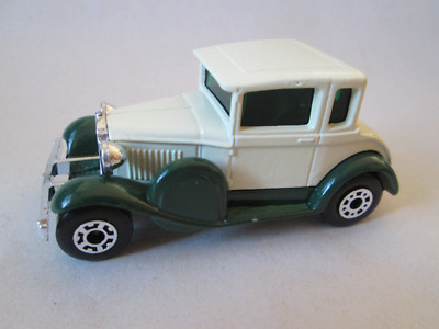 1979 Matchbox 75 Model A Ford Car #73 England Superfast Cream/Green 1/ ...