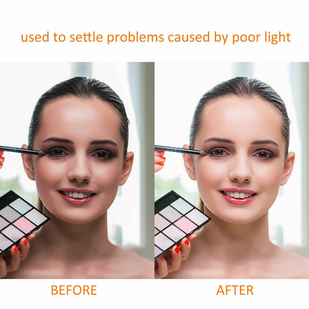 Battery Makeup Light Lights Super Bright LED Bulbs Makeup Vanity Mirror ...