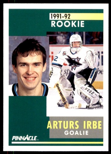 1991-92 Pinnacle Arturs Irbe #323 | eBay