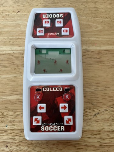 Coleco Tech Source 2005 Handheld Head to Head Soccer Game | eBay