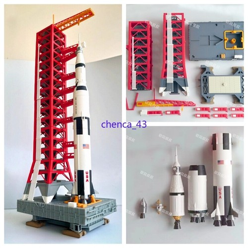 1/400 Scale Saturn-5 Launching Tower Frame Model 3D Build Painted Model ...