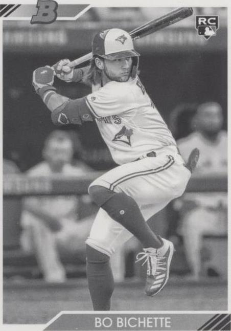 2020 Bowman Heritage - Bo Bichette #52 Black & White (RC) for sale ...