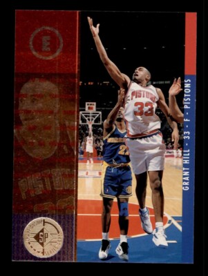 1994-95 SP CHAMPIONSHIP SERIES #8 GRANT HILL ROOKIE RC DETROIT PISTONS ...