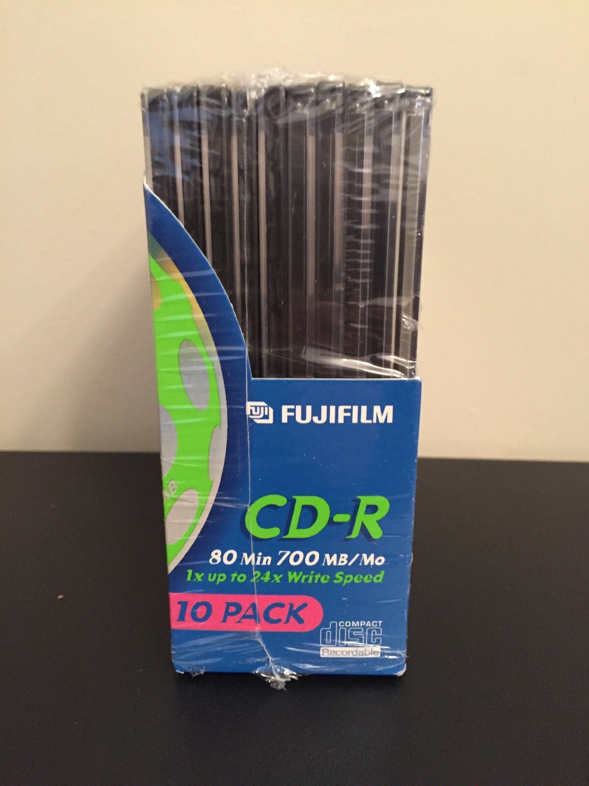 Fujifilm CD-r 80 Min 700 MB Glow Disc Glow In The Dark 10 Pack | eBay