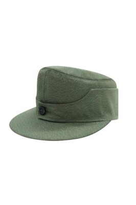 WWII German Police EM Summer Mottled Green M44 Field Cap L | eBay