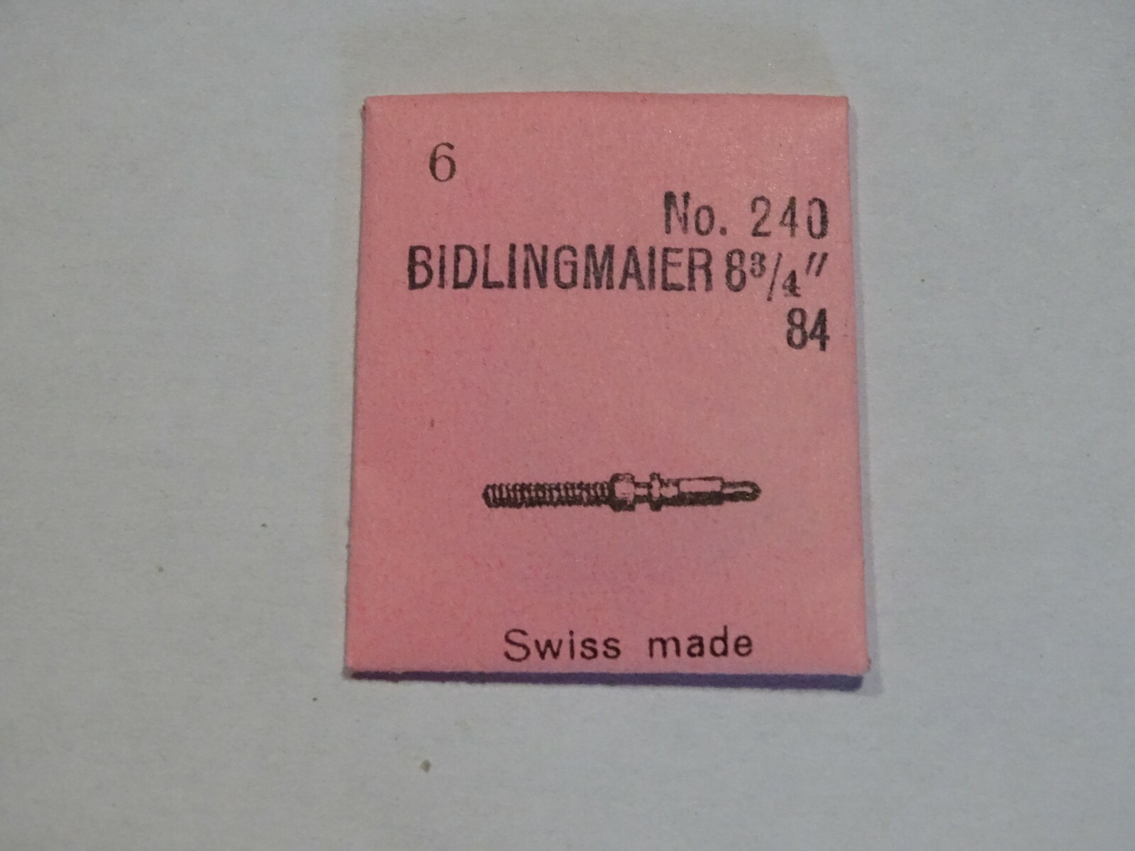 Item Watchmaking 1 Stem-Winding for Watch Bidlingmaier 8 ¾" 84 | eBay