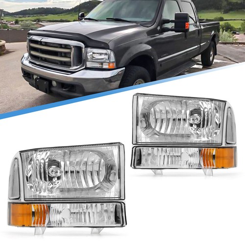 Pair 1999-2004 Ford F250 F350 F450 Super Duty 00-04 Excursion ...