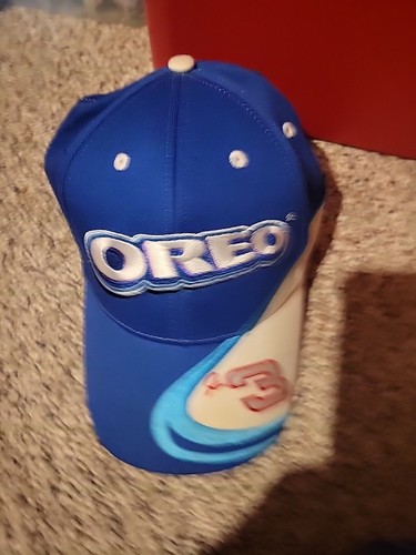 OREO #3 Dale Jr. Racing NASCAR Baseball Hat Cap Chase Authentics Royal ...