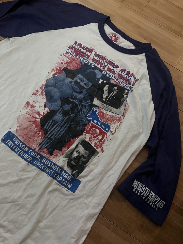 morbid enterprises John Wayne Gacy Political T Shirt XL | eBay