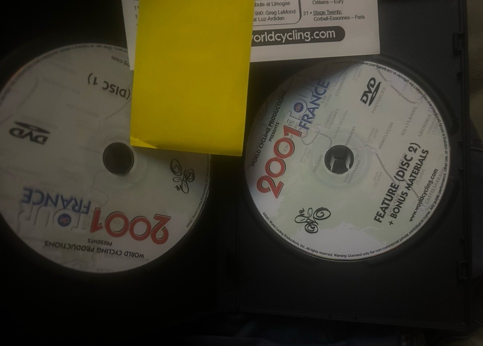 2001 Tour de France Mission DVD Cycling Sport Documentary Lance ...