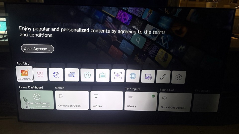 LG UQ7590 86" LED LCD Smart TV 4K 86UQ7590PUD w/ Remote -Half Screen ...