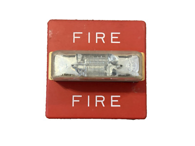 Wheelock RSS-241575W Fire Alarm Strobe Wall Red | eBay