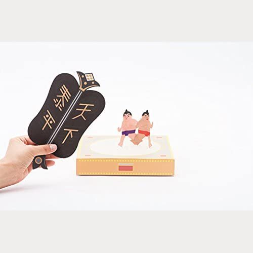 KOKUYO paper sumo wrestling game creation From Japan 0212 | eBay