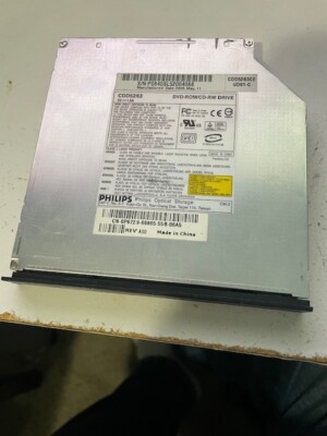 PHILIPS CD-RW DVD ROM CDD5263 SLIM OPTICAL DRIVE Untested | eBay