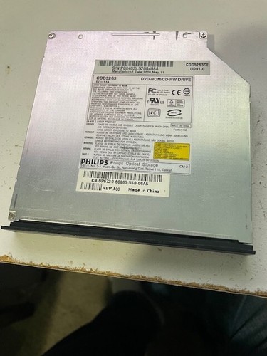 PHILIPS CD-RW DVD ROM CDD5263 SLIM OPTICAL DRIVE Untested | eBay