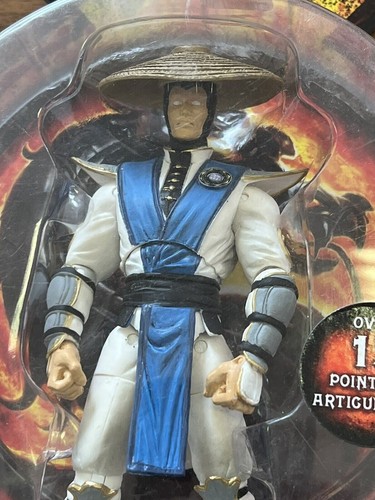 Raiden Mortal Kombat 20th Anniversary Jazwares 2011 Factory Sealed ...