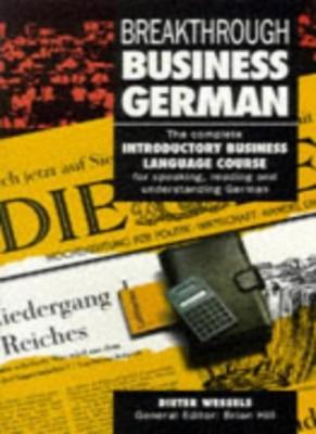 Business German (Breakthrough) By Dieter Wessels | eBay