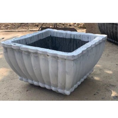 Concrete Outdoor Planter Plastic Mold Large Flower Bonsai Ornate Pot ...