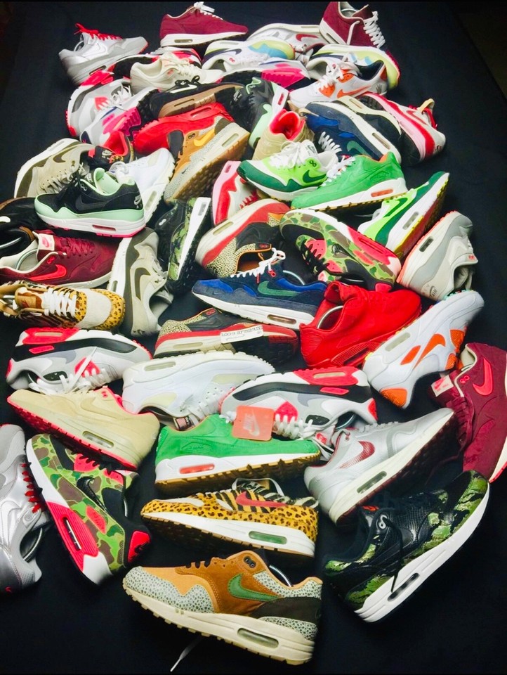 Nike Air Max 1 B Atmos Safari Deadstock Patta Parra 9.5US 8.5UK 43EUR ...