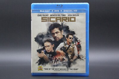 Sicario (2-Disc Set, Blu-ray + DVD, 2015) 31398231851| eBay