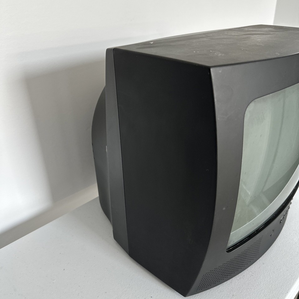 GE CRT 13" Black TELEVISION RETRO GAMING TV | eBay