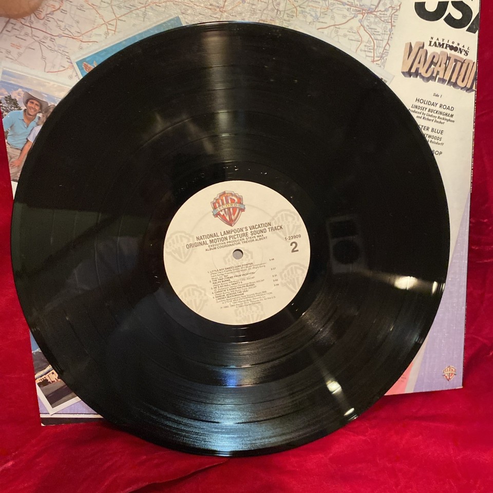 National Lampoon's VACATION movie-NM vinyl !-Promo- LP record w/Hype ...
