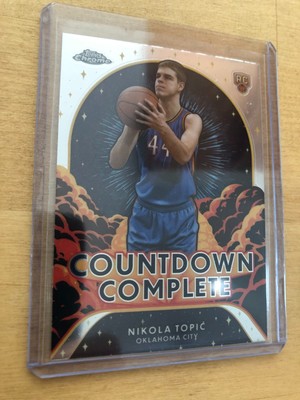 Topps Chrome 2024/25 - nikola topic (countdown complete) RC | eBay