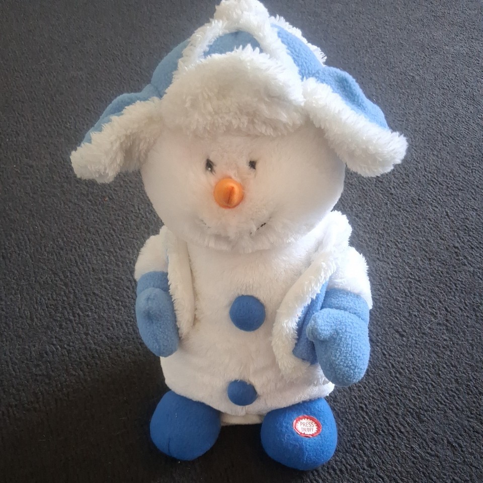 cracker barrel snowman magic animated sings flaps to yakety yak | eBay