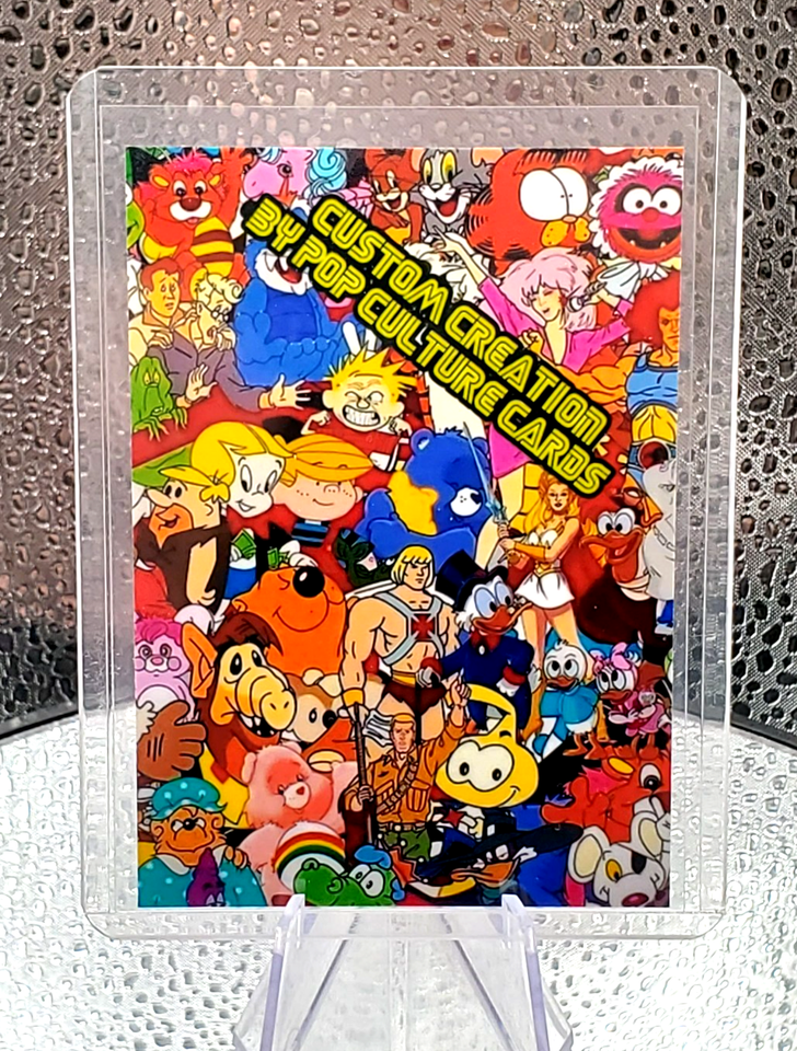 Pinky and the Brain cracked ice Refractor 1/1 Custom Card #034 | eBay