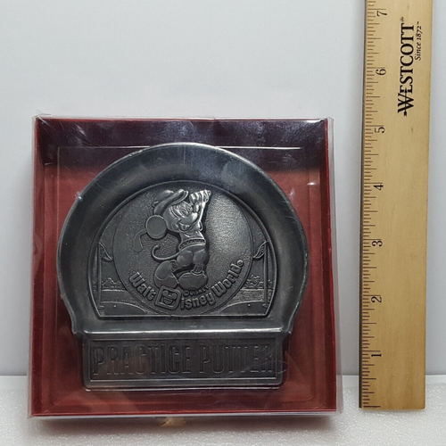 Walt Disney Company Walt Disney World MICKEY MOUSE Pewter Golf Practice ...