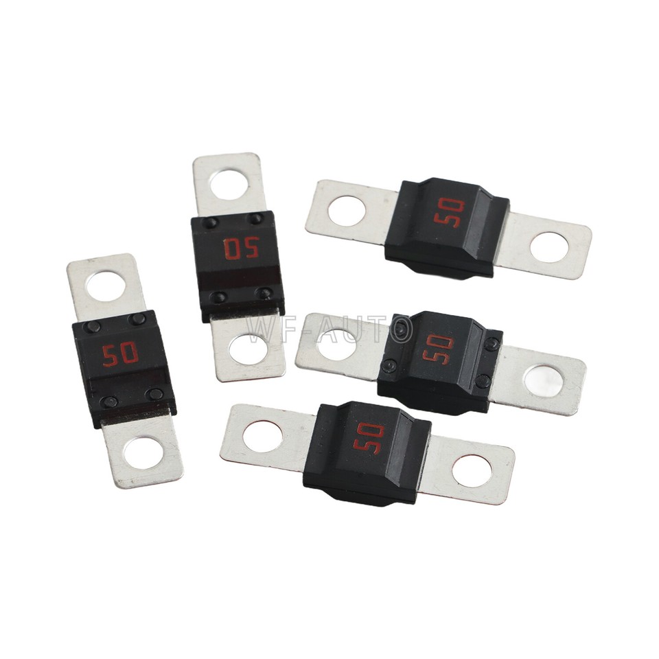 5x 50A Fuse Fit for 2012-2024 Ford Edge Focus Fusion 13-20 Lincoln MKZ ...