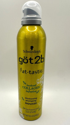 Got2b Fat-Tastic Instant Collagen Infusion Thickening Plumping Mousse 8 ...