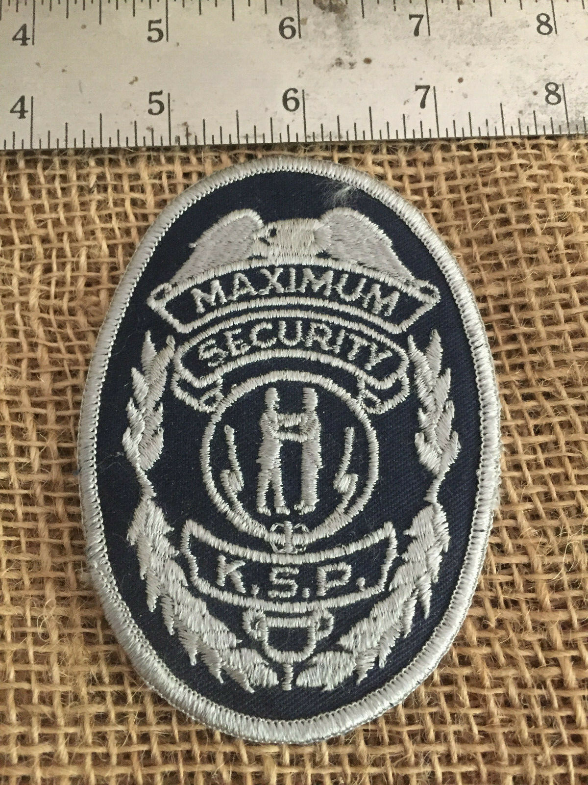 Maximum Security KSP Police Shoulder Patch | eBay