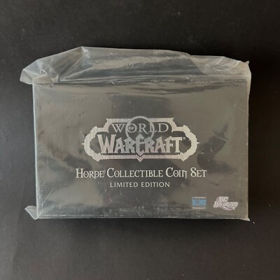 World Of Warcraft HORDE Collectible Coin Set Ltd 1000 DC Unlimited | eBay