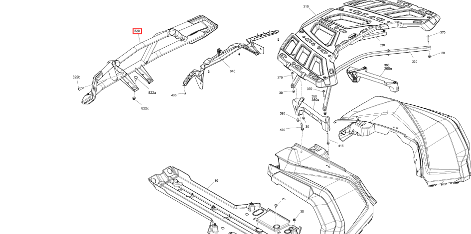 CAN-AM OUTLANDER FRONT BUMPER 705014574 (SHOP) | eBay
