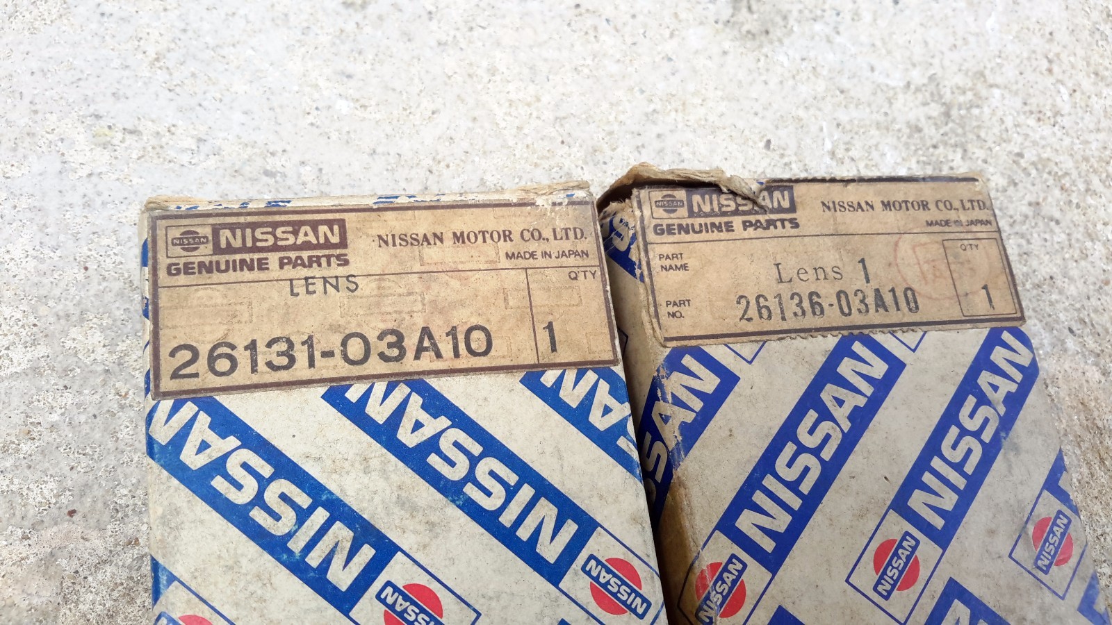 NISSAN SUNNY B11 Front Parking Turn Signal Cover Lens Light Lamp ...