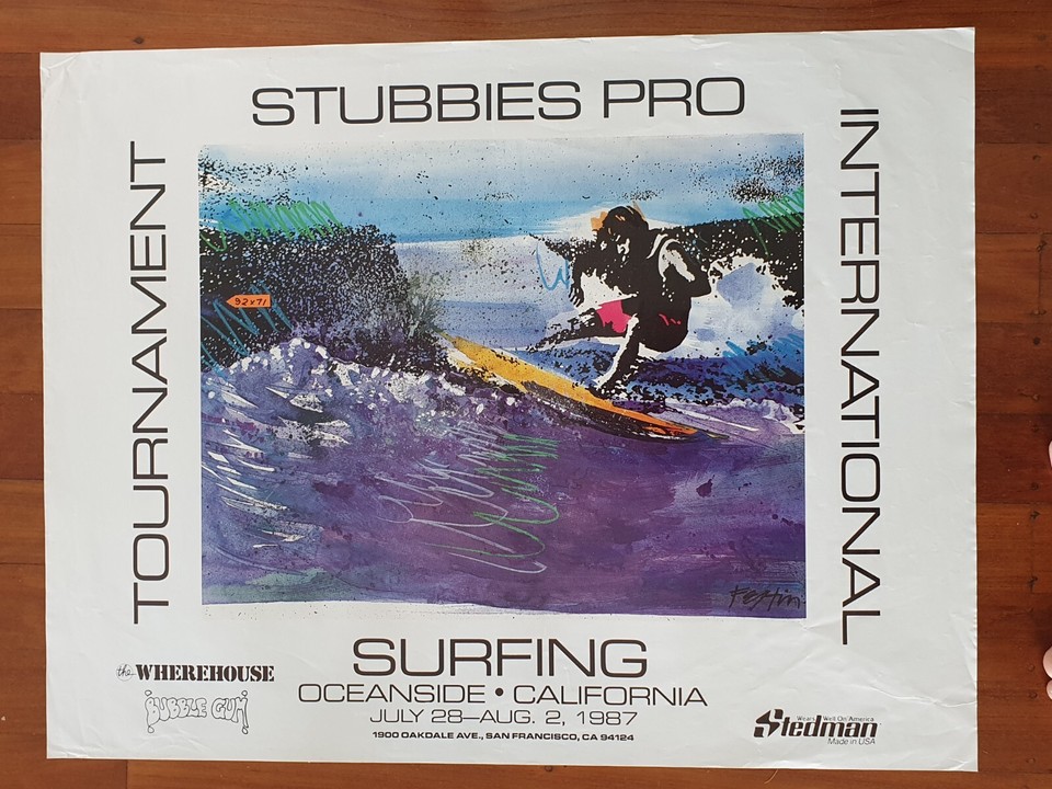#13 ORIGINAL GREAT SURF POSTERS SURFING SURF SURFER 100 LISTED MORE IN ...