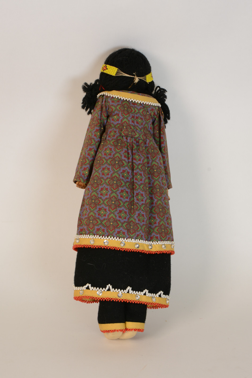 Woodland Cornhusk No Face Doll Early 20th Century 12" Seneca / Iroquois ...