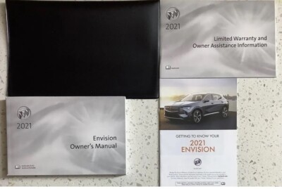 2021 BUICK ENVISION OWNERS MANUAL AVENIR BASE PREFERRED ESSENCE I4 2.0L ...
