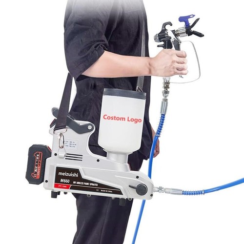 21V Battery Powered Cordless Mini Airless Paint Sprayer Multi-Function ...