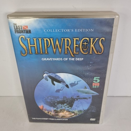 Shipwrecks Graveyards Of The Deep 5 DVD Set Collectors Edition ...