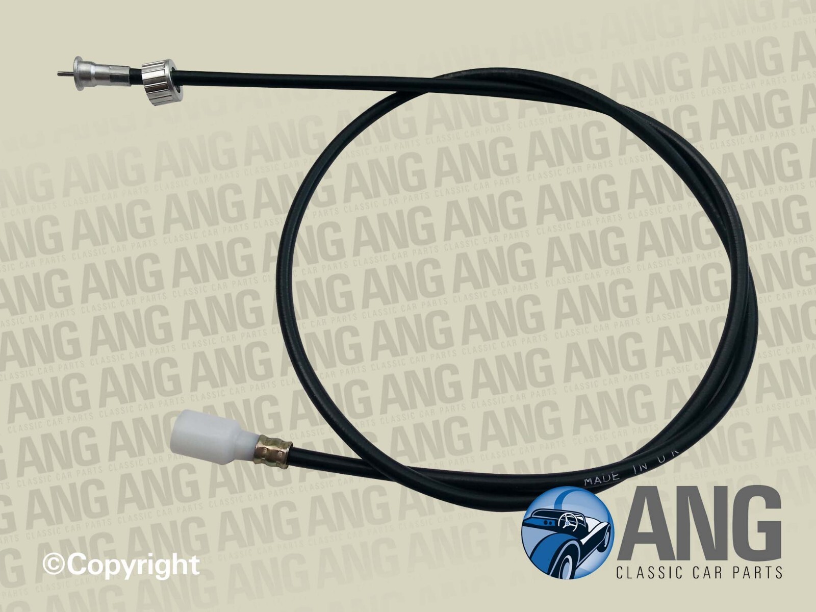 TRIUMPH SPITFIRE MkIV LHD, SPITFIRE 1500 RHD SPEEDOMETER CABLE (56 ...