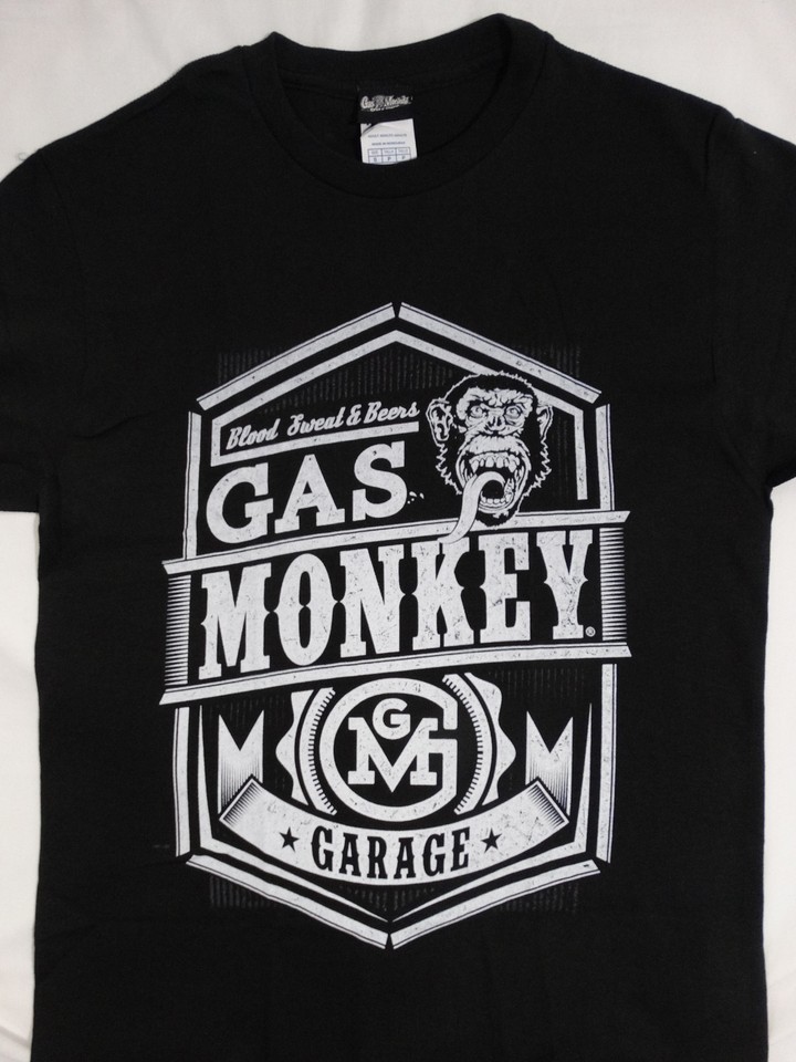 Fast N Loud Discovery Tv Show Gas Monkey Garage Licensed T-Shirt | eBay