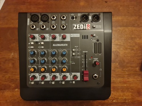 ZEDi-8 Hybrid compact mixer / USB interface | Allen & Heath | eBay ...