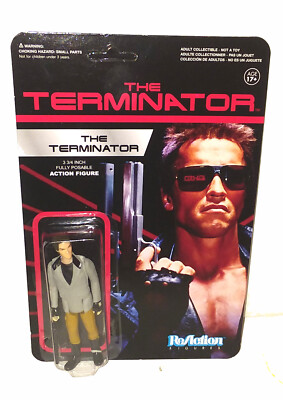 THE TERMINATOR 3 3/4 INCH FULLY POSABLE ACTION FIGURE REACTION FUNKO ...
