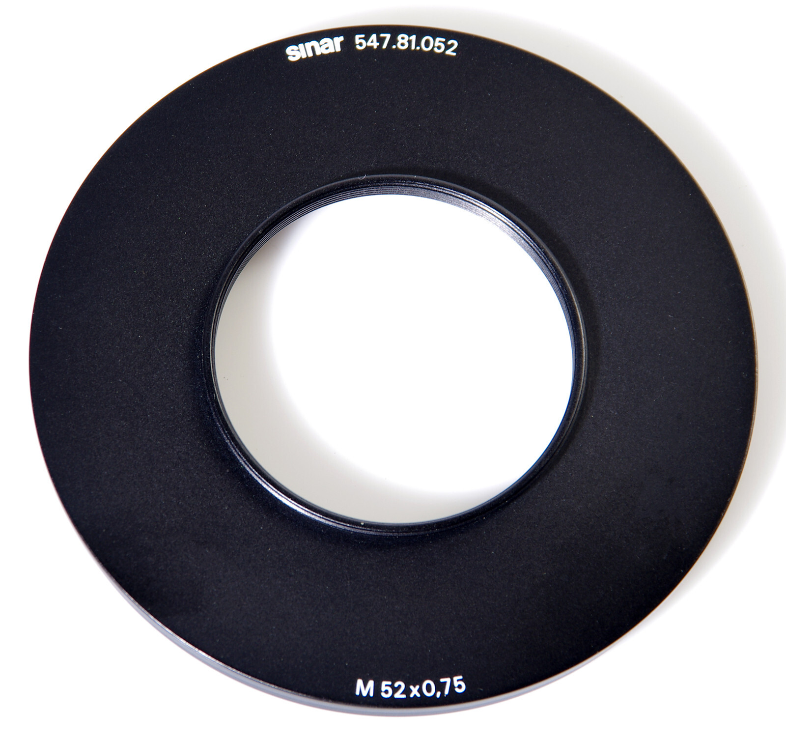 BAGUE ADAPTATRICE PORTE FILTRE SINAR ADAPTER RING SINAR HOLDER M52 52mm ...