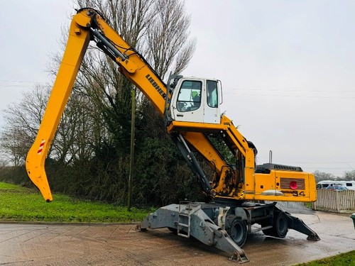 LIEBHERR A934C HIGH RISE SCRAP HANDLER*C/W SCRAP GRAB*YEAR 2013*VIDEO ...