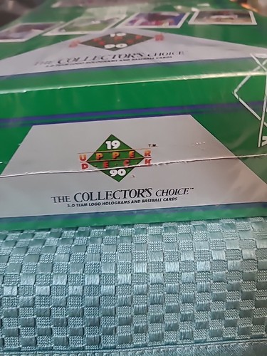1990 Upper Deck Baseball Unopened Card Box New FACTORY SEALED | eBay