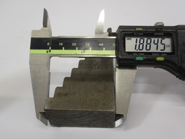 (2) Toolmaker Made Serrated Step Blocks 3-3/4" Tall Hold Down Block ...