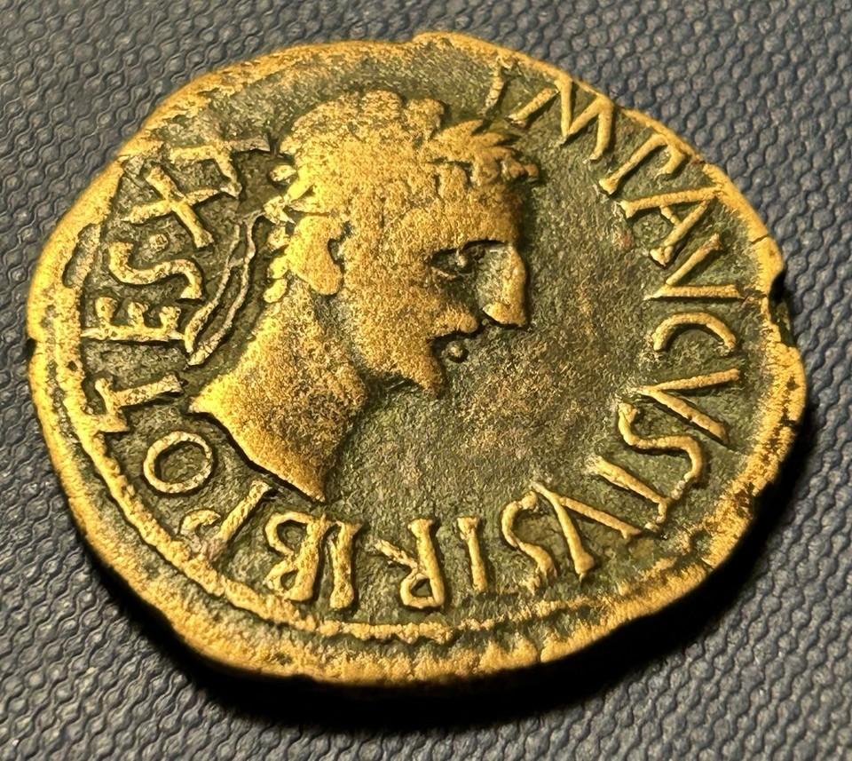 Roman Provincial Augustus Caesar Roman Coin VF Condition Very Rare ...